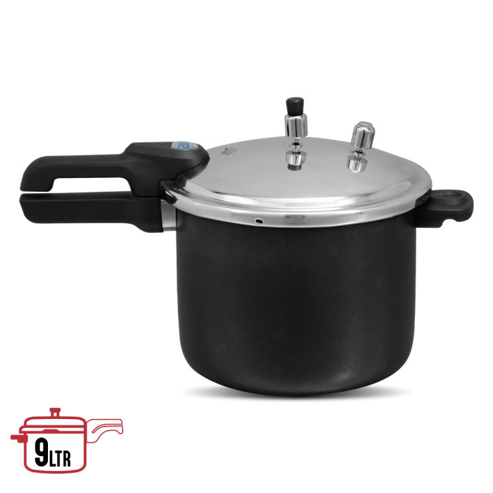 SK 9 Liter Moon Stone Non Stick (Aluminum) Pressure Cooker | Daraz.pk