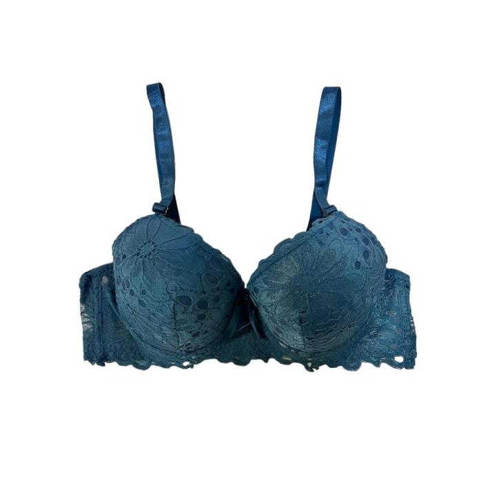 Green Padded Mesh Bra - Bra for Girls | Daraz.pk