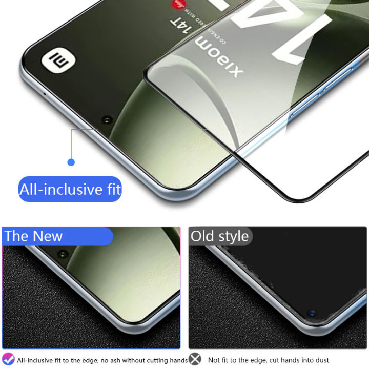 【Ready Stock】Olige Tempered Glass Film For Xiaomi 14T High-Definition ...