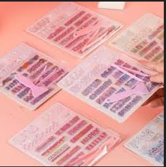 Super cute sticker set 4 sheet | Daraz.pk