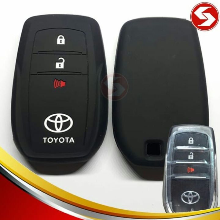 PVC Silicone Key Cover For Toyota Fortuner | Daraz.pk