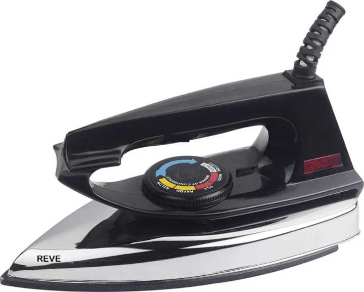 MAVC "National 1000 Watts Light Weight Electric Dry Iron, 3LBS Premium Quality, Non-Stick ...