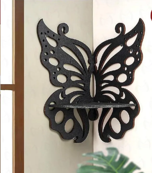 Butterfly Shaped Latest Corner Wall Shelf I Modern Wall Mounted Shelf ...