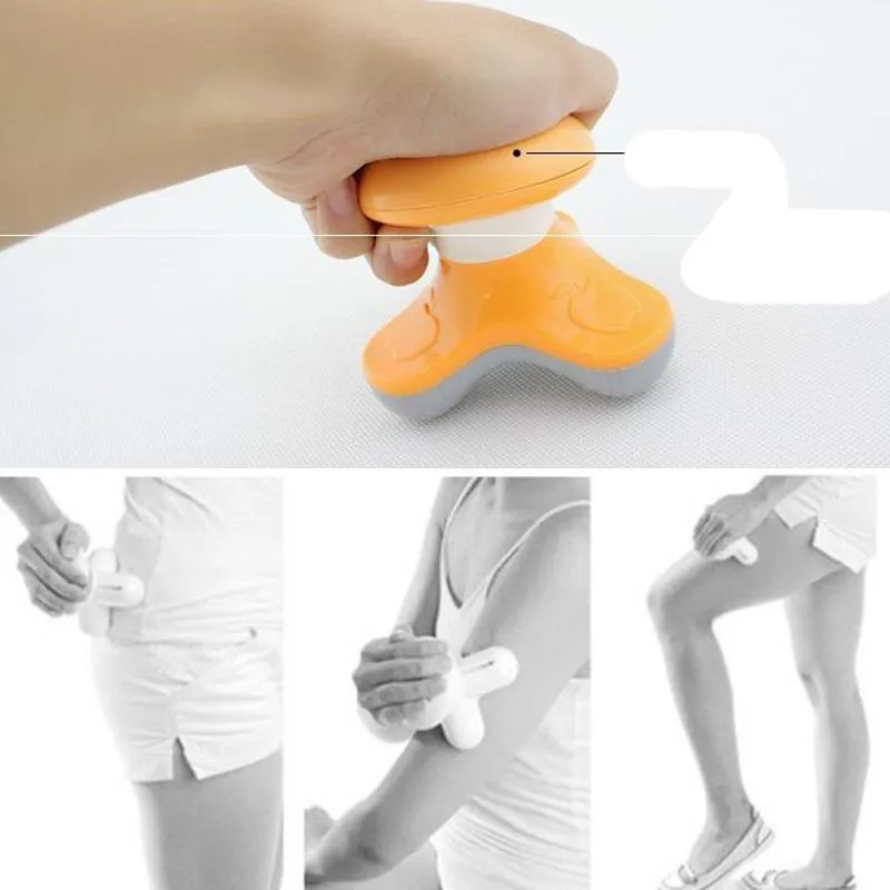 Apple Electric Portable Head Massager Machine Body Mini Massager For ...