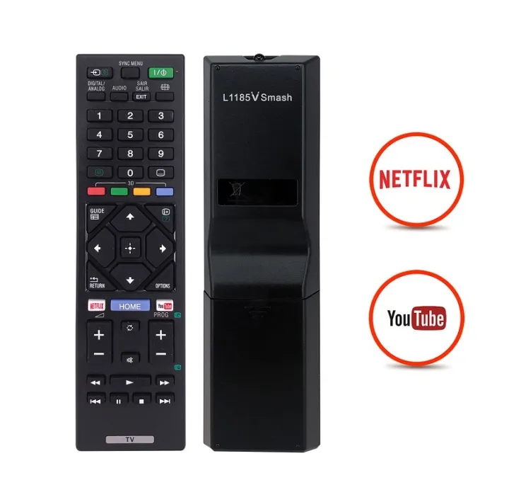 SONY Universal Remote Control for LCD & LED TV and Smart TV with ...