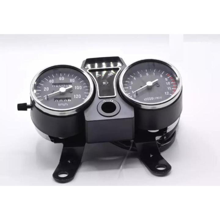 Speedometer Dual Odometer Electric Tachometer RPM with Gear Counter ...