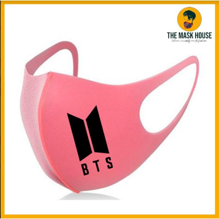 TMH Dustproof Cotton Face Mask with 3D Customized BTS Picture Printing ...
