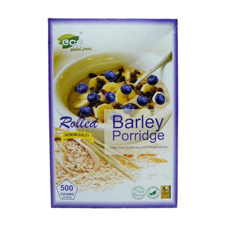 Eco Rolled Barley Porridge Box 500gm | Daraz.pk