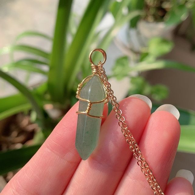 Gold Wire Wrap Crystal Gold Wire Wrapped Clear Crystal Ring Gothic Grace Inc