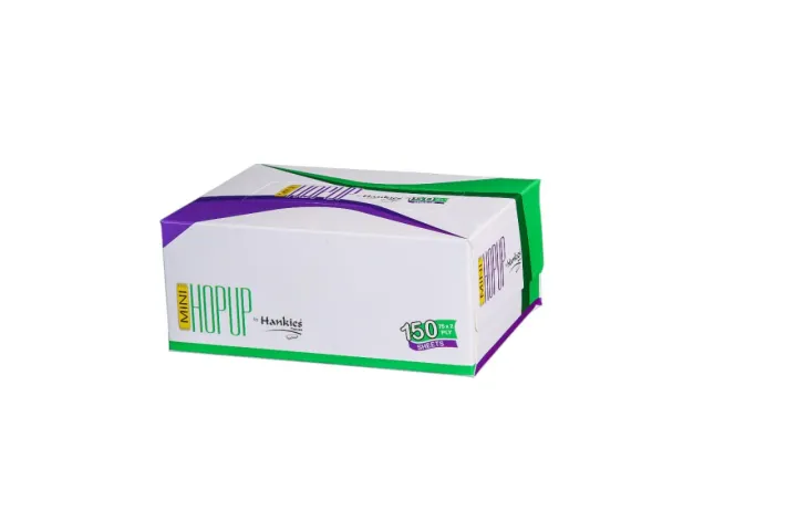 Hankies Hopup Mini Tissue Box 75x2ply | Daraz.pk