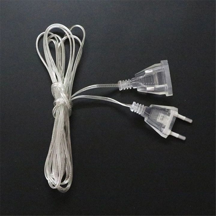 Standard For Home Christmas Lights LED String Light Cable Plug Fairy ...