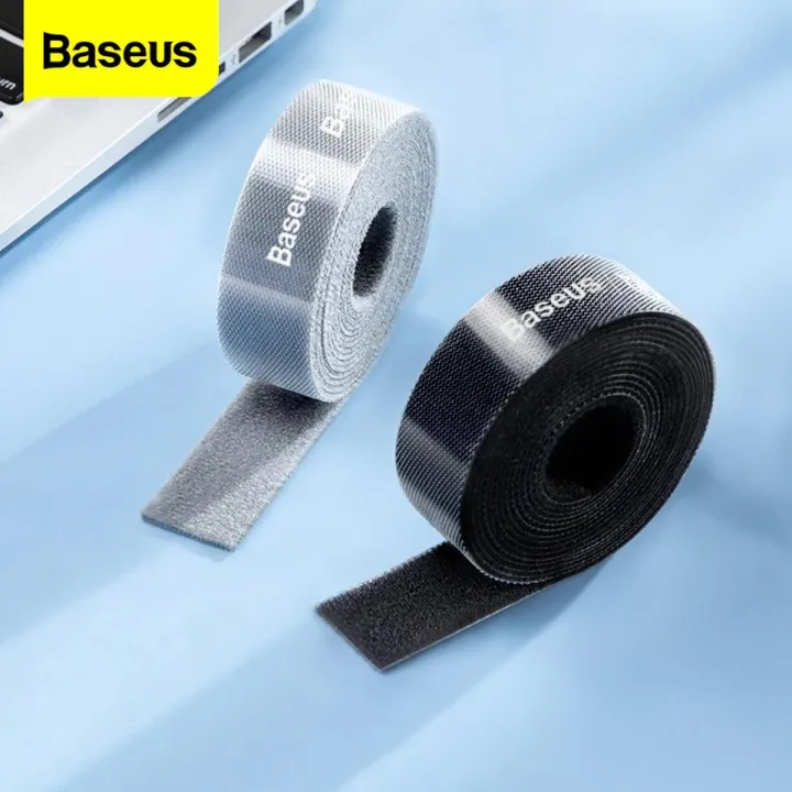 Baseus Velcro Strap Roll Cable Organizer - Strong Velcro Tape Cable Tie ...