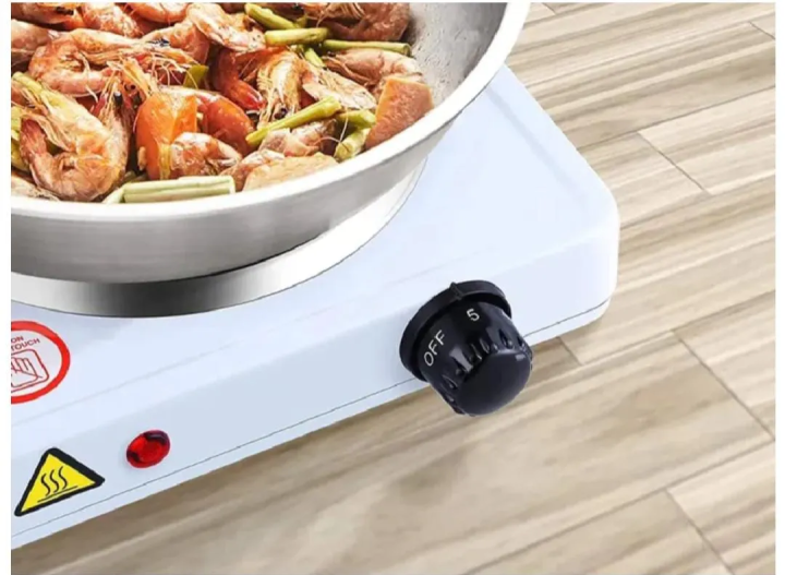 "RAF Electric Stove R.8010B – 1000W Single Burner Hot Plate | Portable Electric Cooking Stove ...