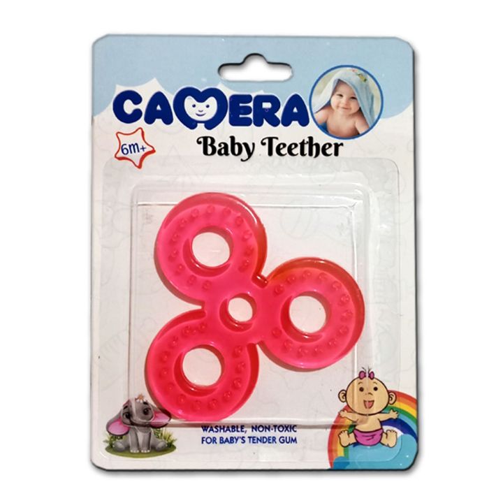 Full Silicone Teether For Babies - Teeth Pain Relief - Card Packing ...