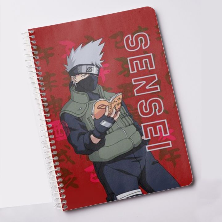 Anime Sensei Notebook For Naruto Fans Printed A5 Notepad at ...