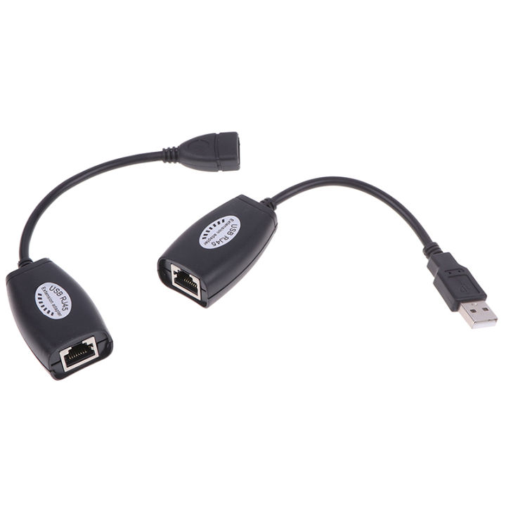 USB UTP Extender Adapter Over Single RJ45 Ethernet CAT5E 6 Cable Up to ...