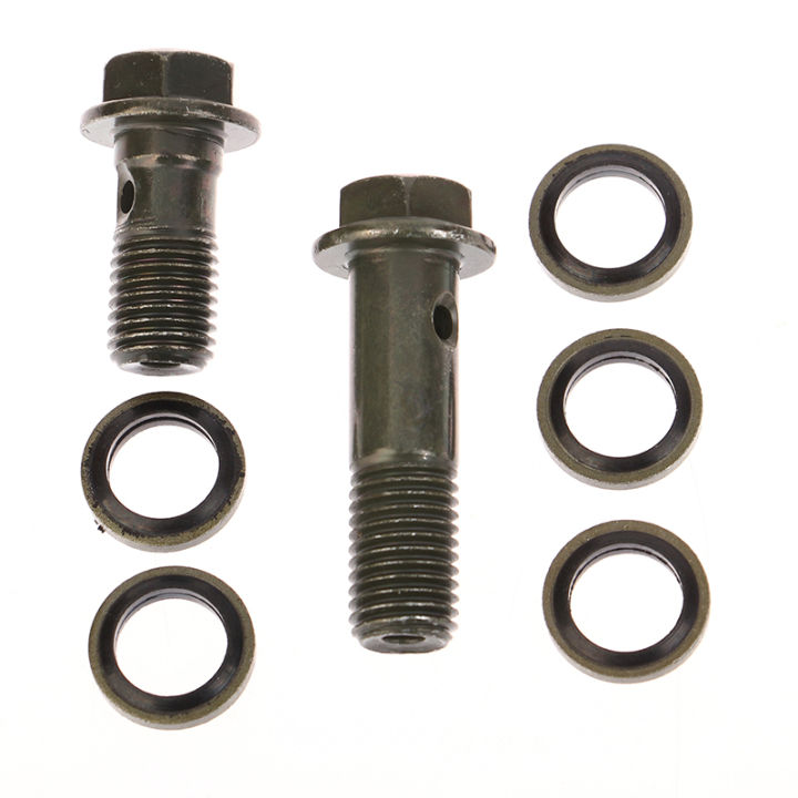 1Pc M8/M10x1.25 Motorcycle Brake Master Cylinder Oil Hose Screw Banjo ...