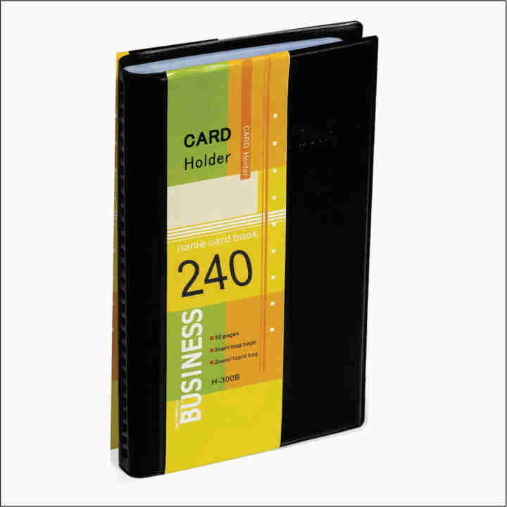 Visiting Card Holder / Business Card Album - 240 Cards Capacity | Daraz.pk
