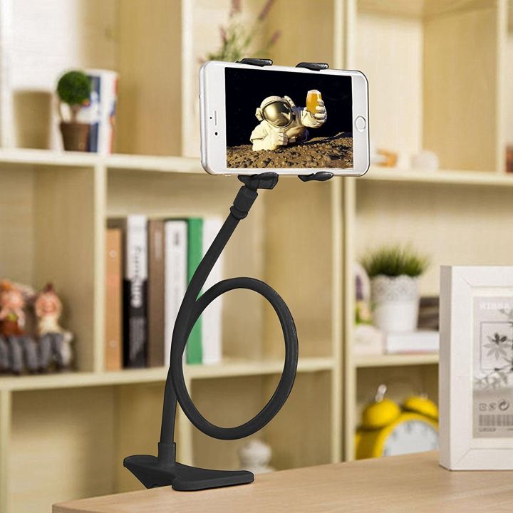 Universal Flexible Portable Mobile Phone Holder Snake Stand, 360 Degree ...