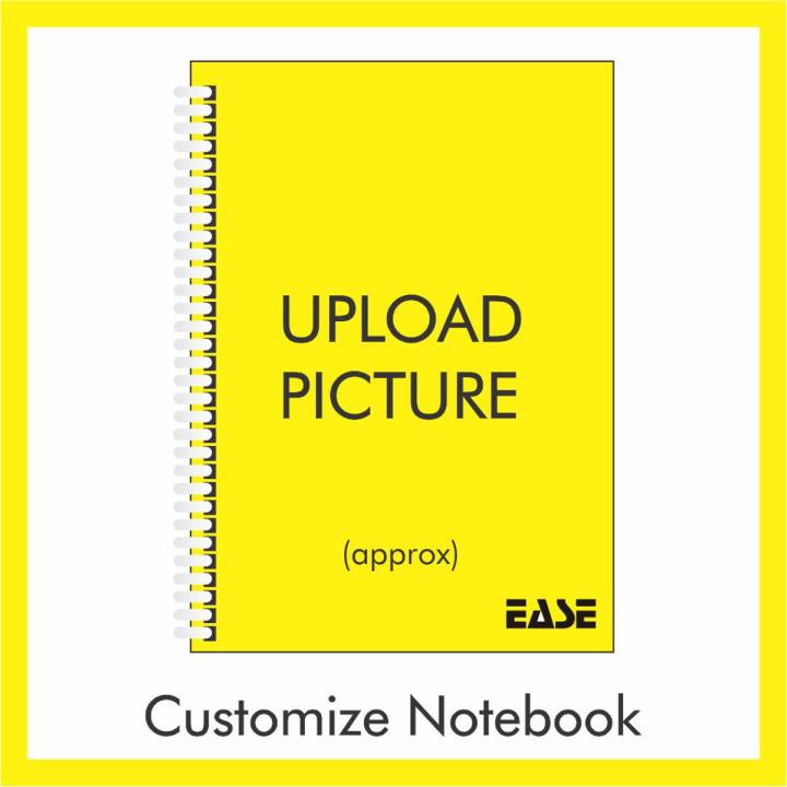 Customized Plastic Cover Notebook | Daraz.pk