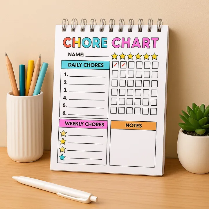 Daily Planner | Chores planner - Task Organizer for Kids, Families ...