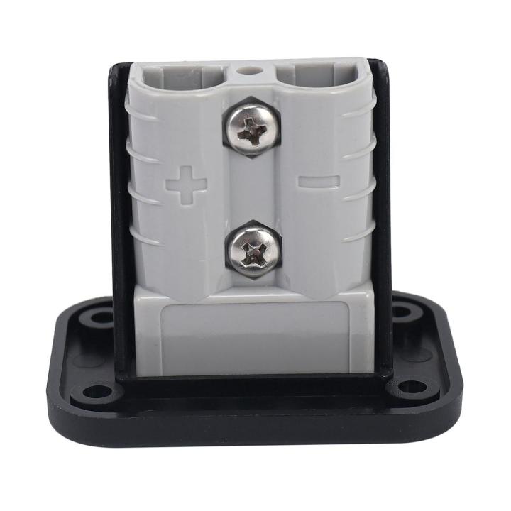 4X Flush Mount 50 Amp Anderson Plug Mounting Bracket Panel Cover for ...