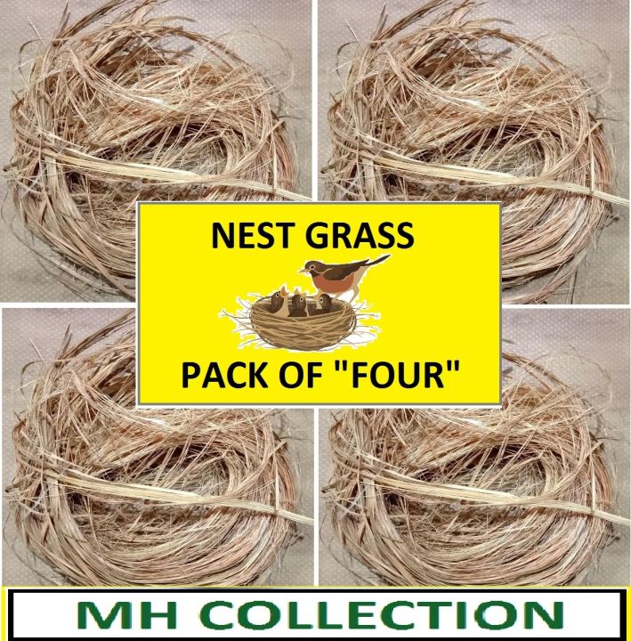 Pack Of 4 Nesting Material Grass For Parrots Birds Nest | Daraz.pk