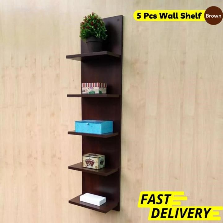 Adorable DIY Wall Mounted Wooden Shelves - Floating Shelves, Book Shelf ...