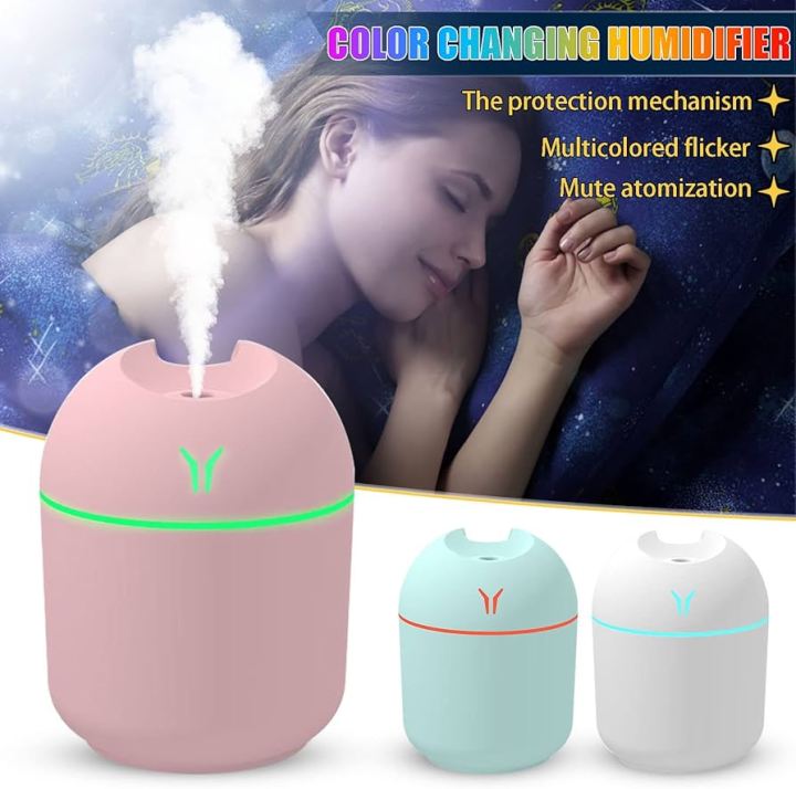 Portable Mini Air Humidifier USB Desktop Humidifier Aromatherapy for ...