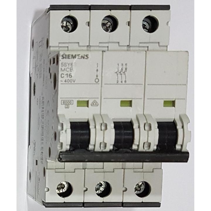 SIEMENS 5SY63 MCB C16A / 3Pole | Daraz.pk