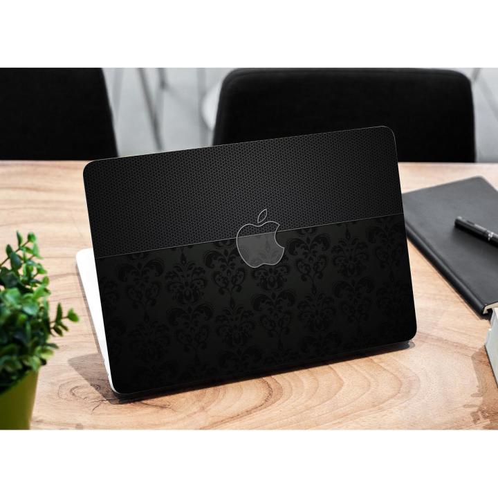 Apple logo Black Paperhanging laptop skin vinyl sticker decal 12 13 13. ...