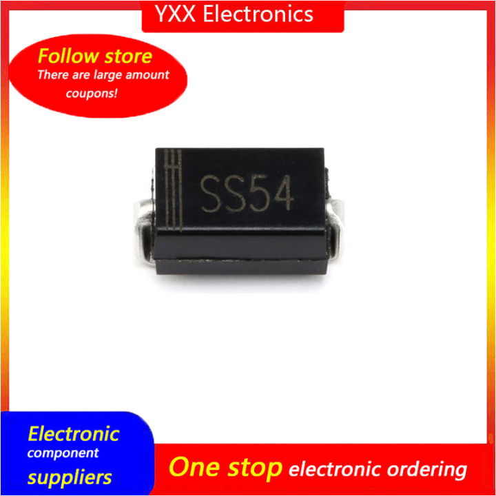SMT A-type SMA SS54 Schottky diode 40V 5A DO-214AC (10 pieces) | Daraz.pk