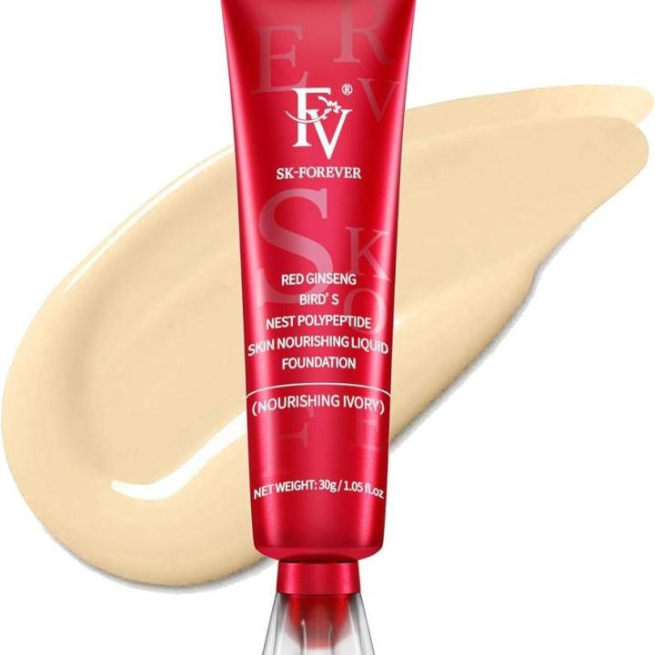 Forever Foundation Long-Lasting Foundation Flawless Finish Lightweight ...
