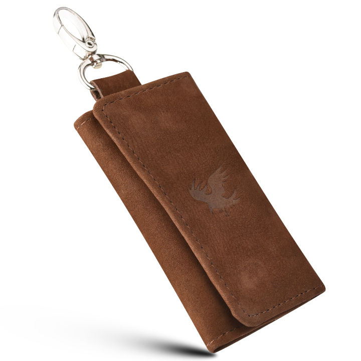 Leather Key Pouch, Original Leather Keychain Holder | Daraz.pk
