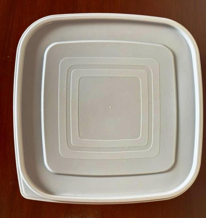 Premium Plastic Food Containers Set - 5 Containers & 5 Airtight Lids ...