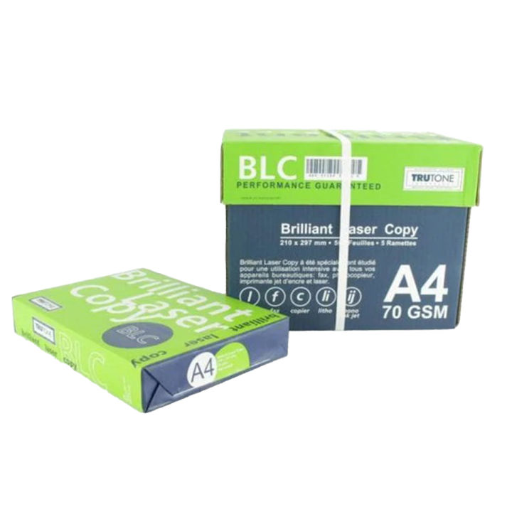 BLC A4 size Printer Photo copiers Printables Professional Paper white (Pack of 1 Rim 500 Paper ...