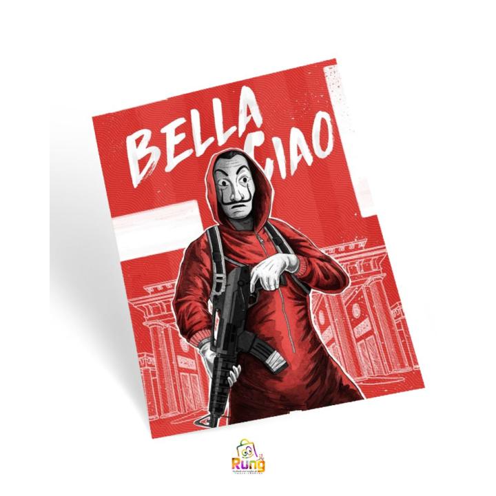 Bella ciao sticker for Bella ciao fans | Daraz.pk