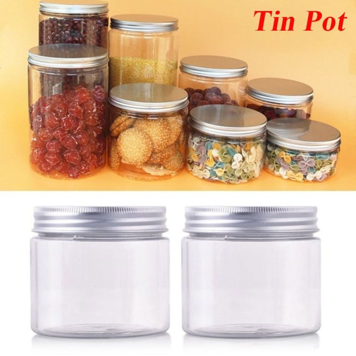 30-250ML Oil Wax Bottle Storage Container Empty Jar Tin Pot Aluminum ...