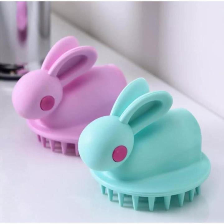 Rabbit Shaped Hair Massager Head massager scalp Massager Shampoo ...