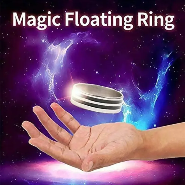 Toys Floating Effect Floating Ring Invisible Suit Gimmick Prop Ring ...