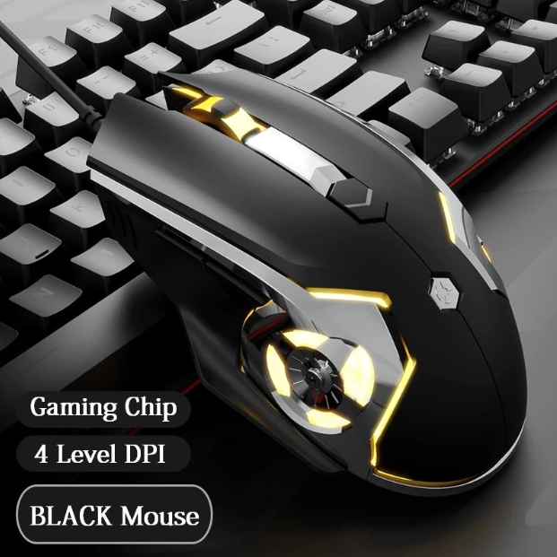 Ajazz AJ120 Pink/Black/White Wired Mouse Backlit RGB Gaming Mouse With ...