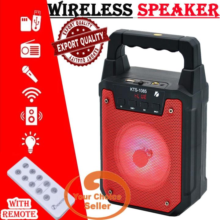 Original KTS 1085 Bluetooth Wireless Speaker / Support USB - SD Card ...