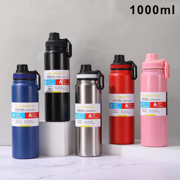 High Quality Stainless Steel Flask 800/1000ml Water Bottle - Hot and ...
