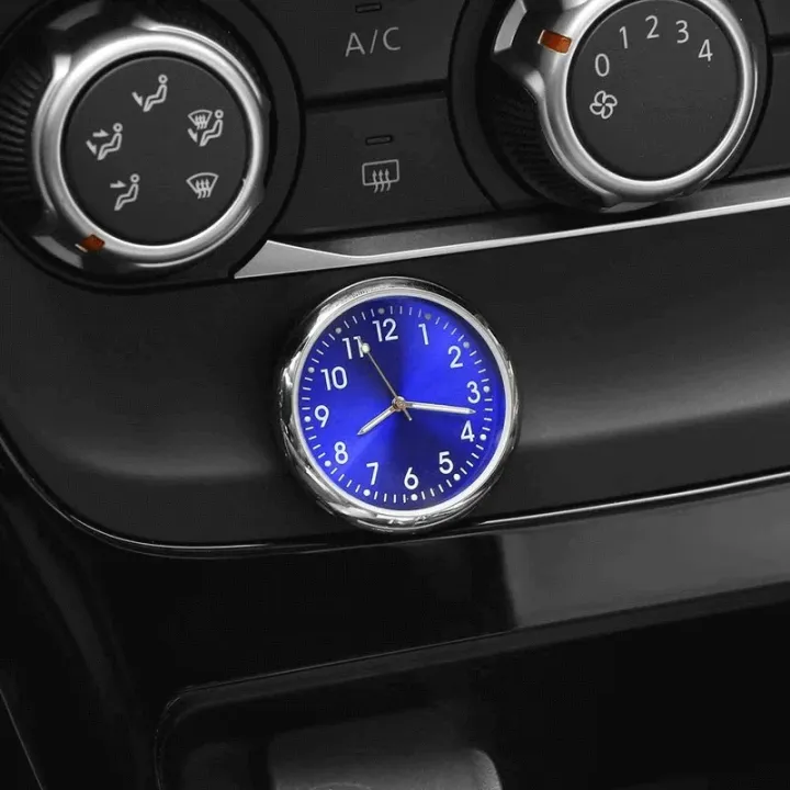 Car Decoration Electronic Meter Car Clock Timepiece | Daraz.pk