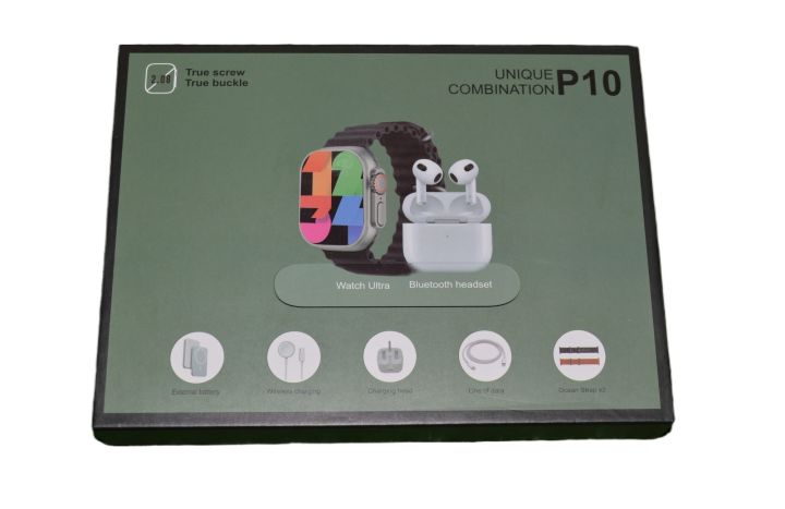 P10 ALL IN ONE UNIQUE COMBINATION SMARTWATCH // P10 SMART WATCH NEW ...