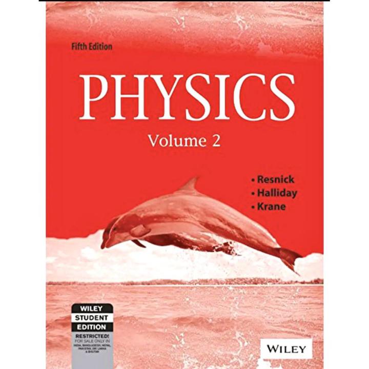 Physics Vol 2 5th Edition By | Resnick | Haliday | Krane | | Daraz.pk