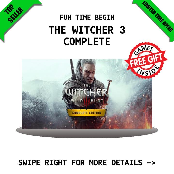 THE WITCHER 3 COMPLETE - Game for PC - with installation guide ...