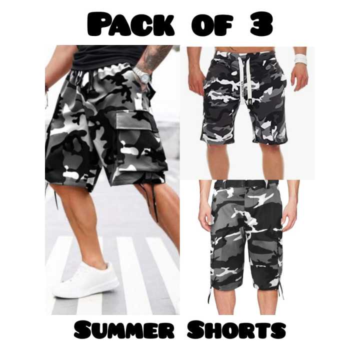 PACK OF 3 New men's commando shorts | Daraz.pk