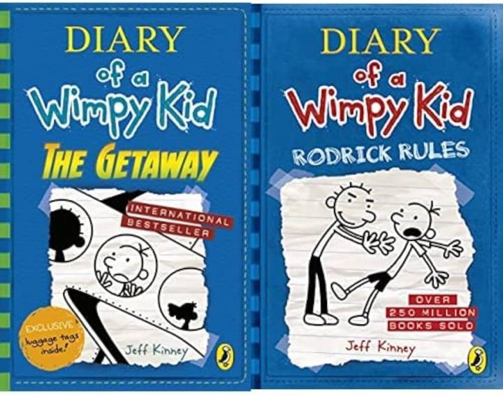 Diary of a Wimpy Kid: The Getaway (book 12)+Diary of a Wimpy Kid ...