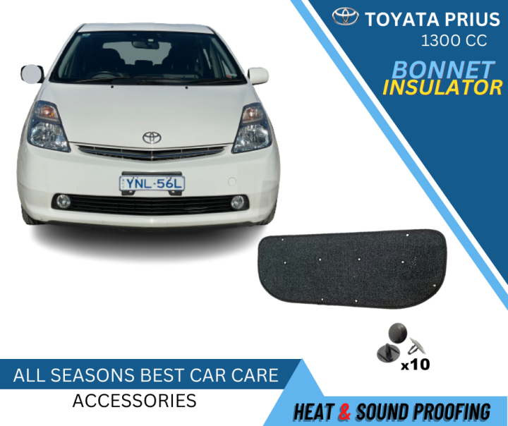 Bonnet Insulator Toyota Prius 1300cc for Heat Resistance & Sound ...